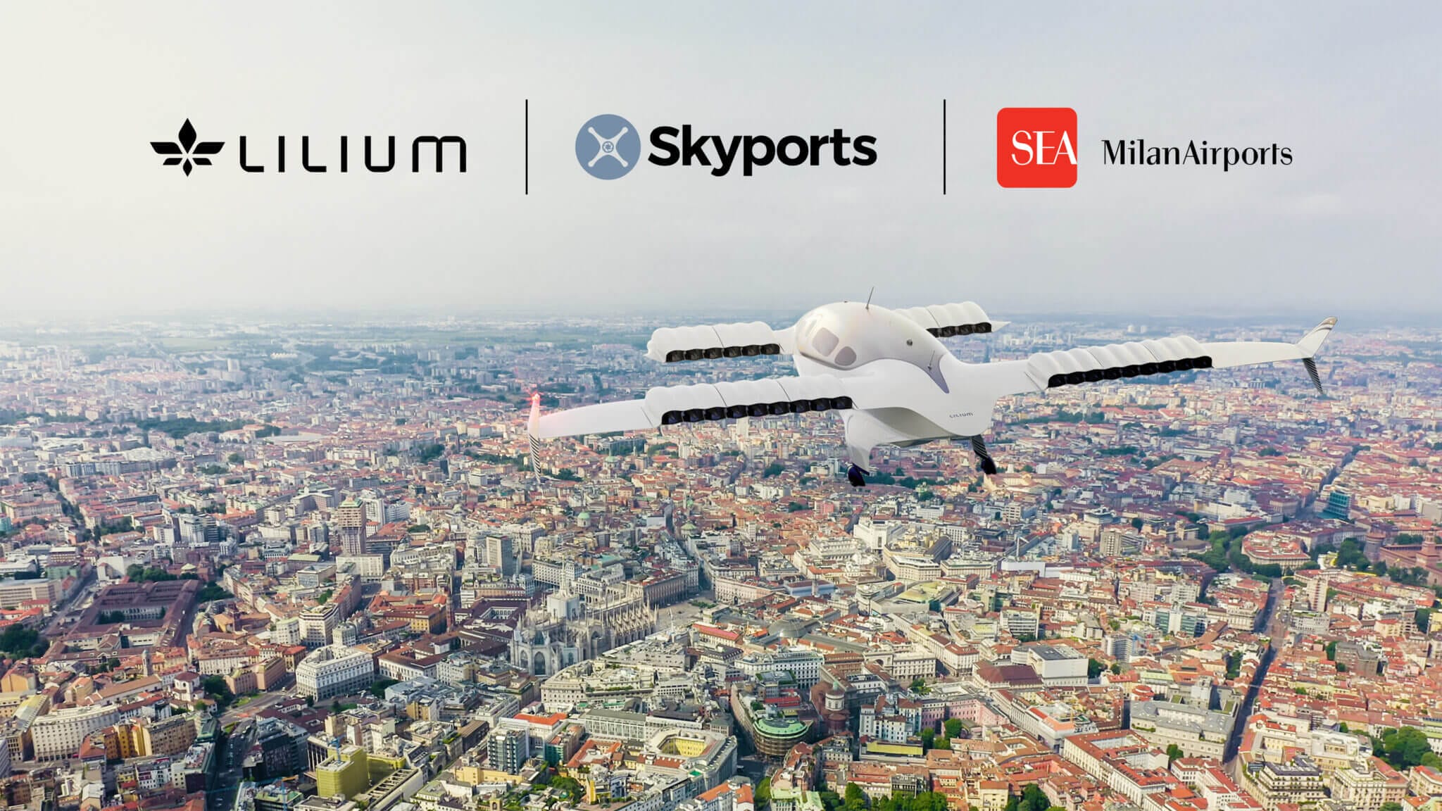 Lilium, SEA Milan Airports and Skyports to launch Regional Air Mobility ...