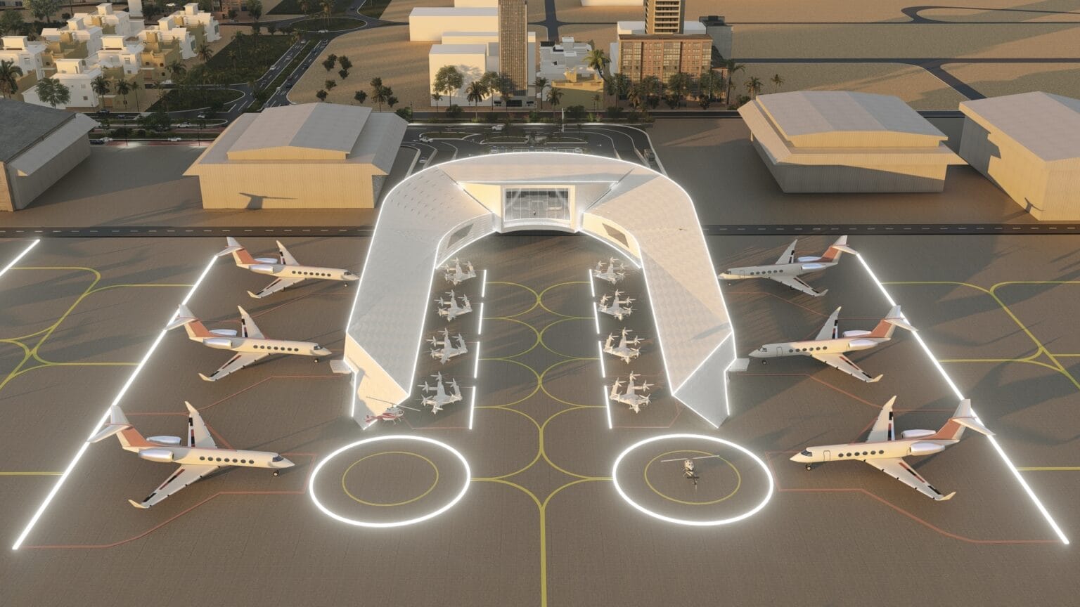 LODD and Skyports Infrastructure unveil vertiport concept design for Abu Dhabi AAM network ...